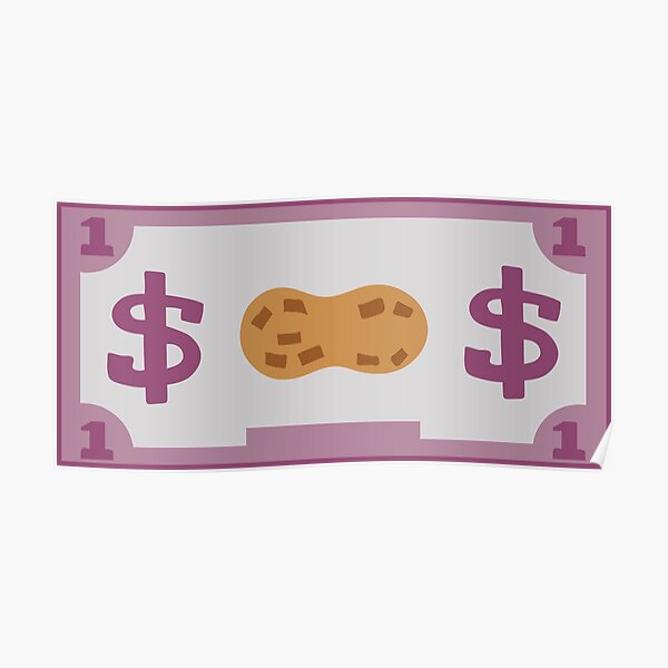 "Goofy Goober-Dollar" Poster von TroyBolton17 | Redbubble