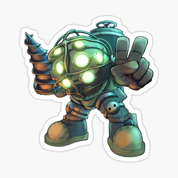 "Kawaii Big Daddy" Sticker for Sale by bearsxbrian | Redbubble