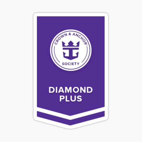 "Royal Caribbean Crown and Anchor Society Ribbon - Diamond Plus ...