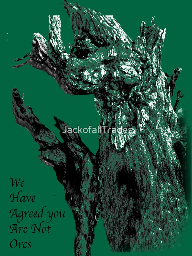 "Treebeard " T-shirt for Sale by JackofallTrades | Redbubble | lotr t ...