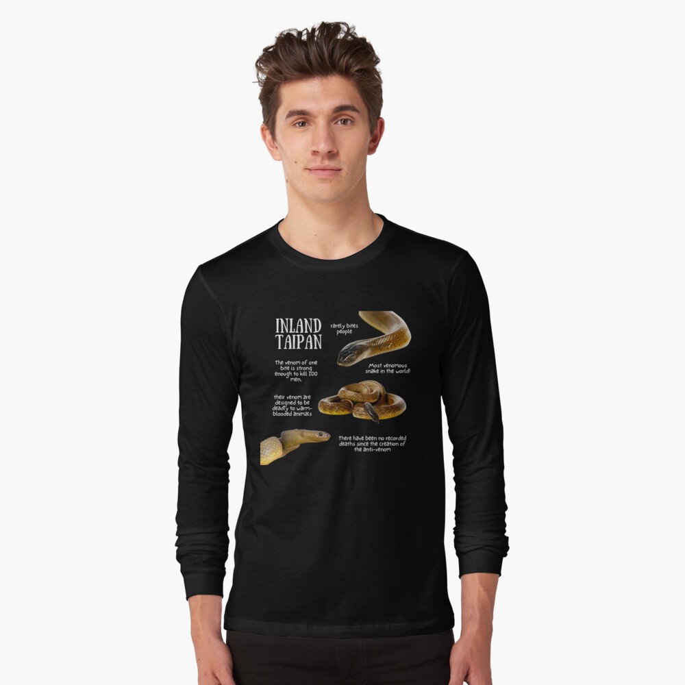 "Inland Taipan Snake Fun Facts" Poster for Sale by KyleNesas | Redbubble