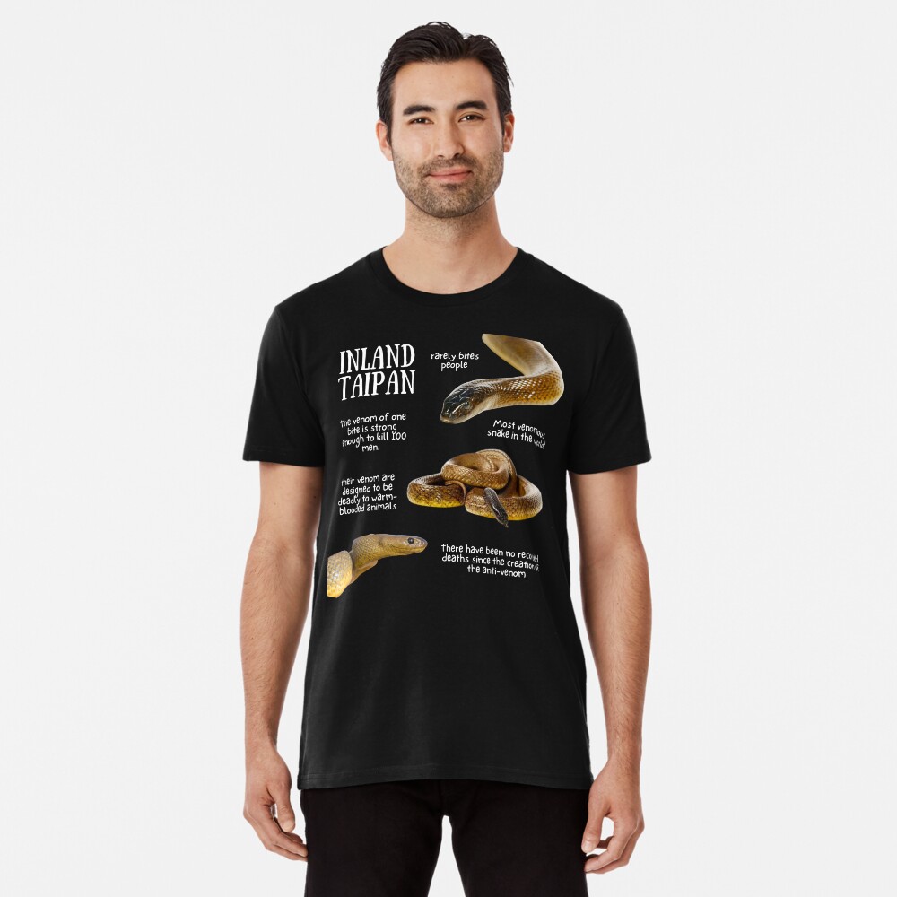 "Inland Taipan Snake Fun Facts" Poster for Sale by KyleNesas | Redbubble