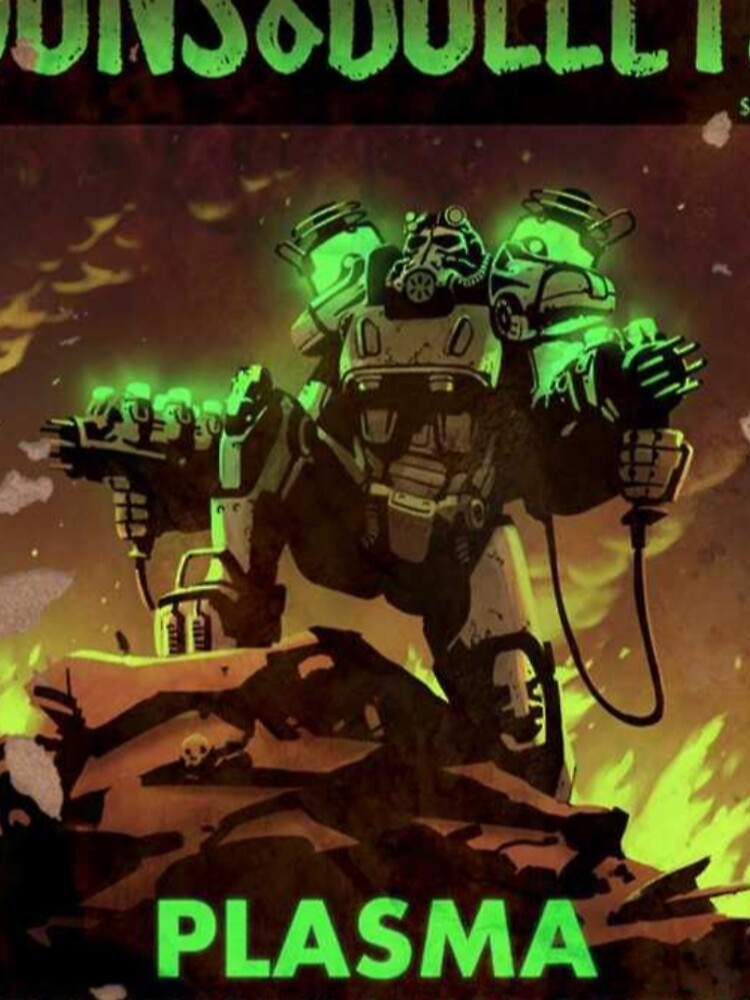 "Fallout 4 Guns and Bullets Plasma Weapons of Tomorrow Poster ...