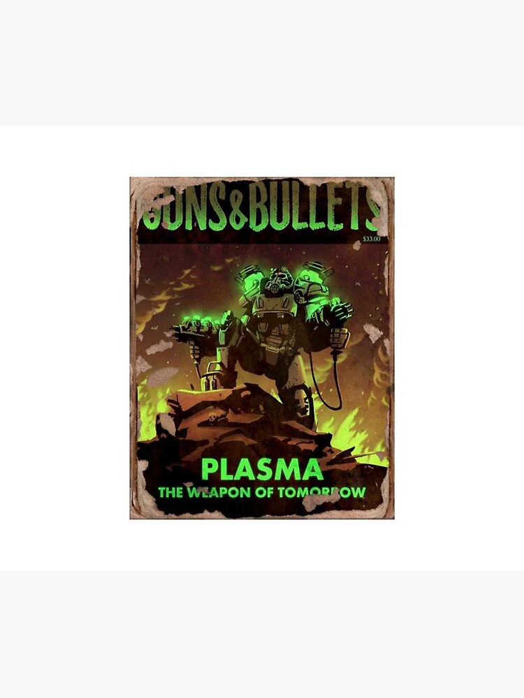 "Fallout 4 Guns and Bullets Plasma Weapons of Tomorrow Poster ...