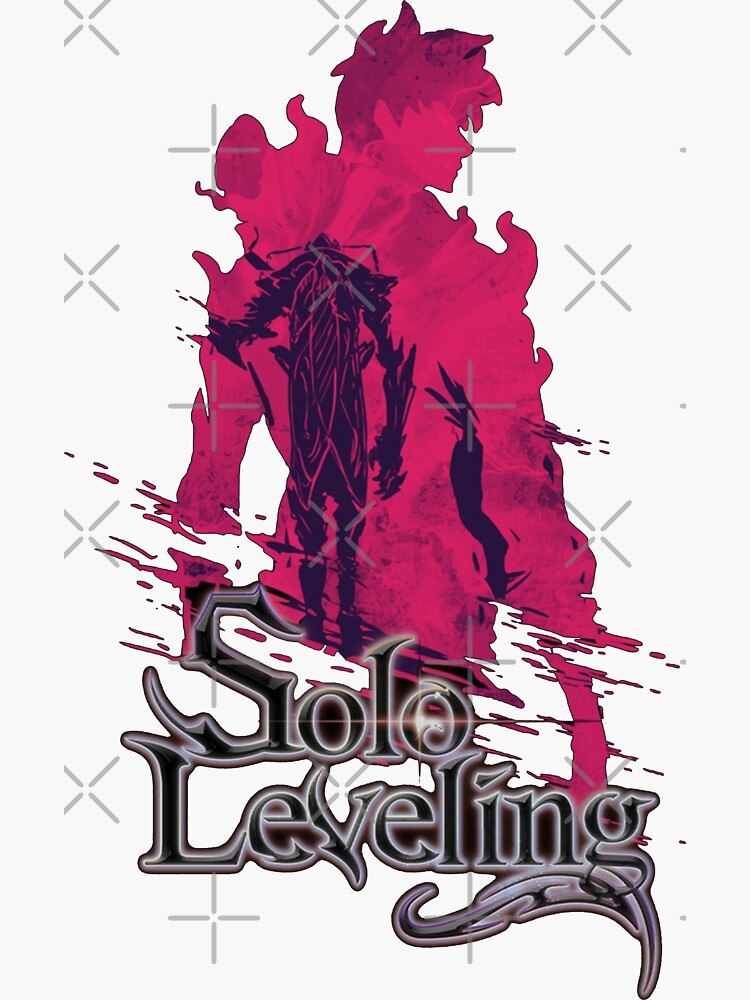 "Solo Leveling Anime" Sticker for Sale by Yor-art | Redbubble