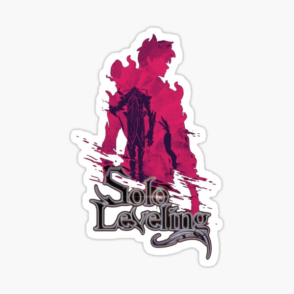 "Solo Leveling Anime" Sticker for Sale by Yor-art | Redbubble