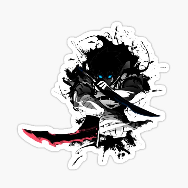 "Solo Leveling Anime" Sticker for Sale by Yor-art | Redbubble