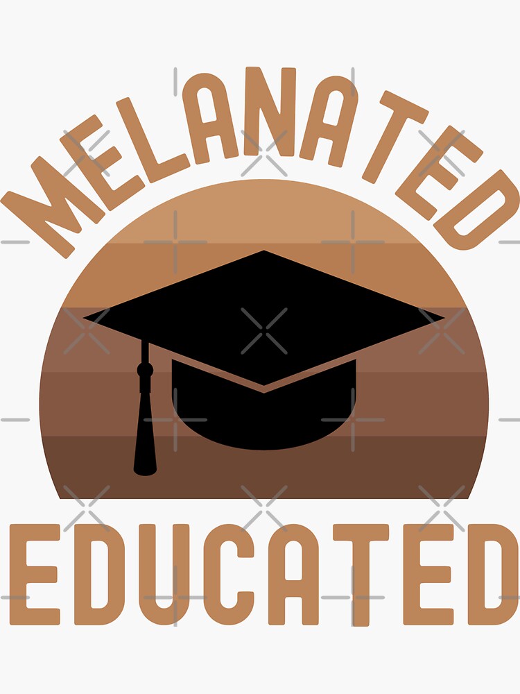 "Melanated Educated - Educated Black Queen, Educated Black King, Pretty ...