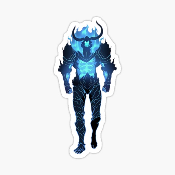 "Solo Leveling Anime" Sticker for Sale by Yor-art | Redbubble