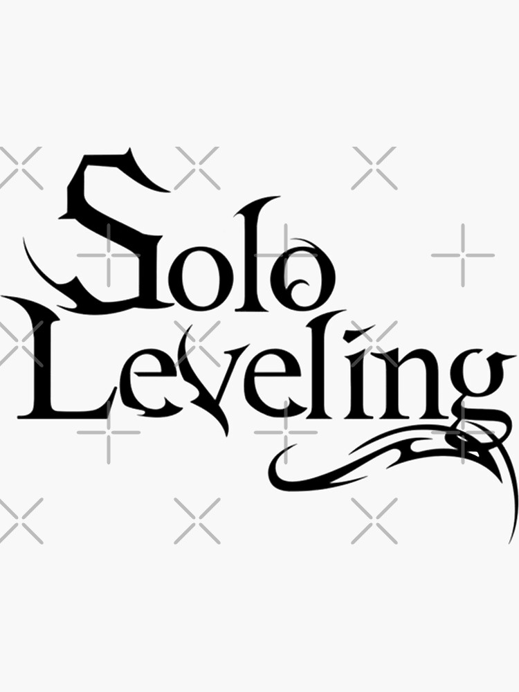 " Solo Leveling Anime" Sticker for Sale by Yor-art | Redbubble