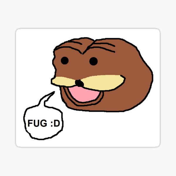 "Spurdo Sparde Fug" Sticker by IKET | Redbubble