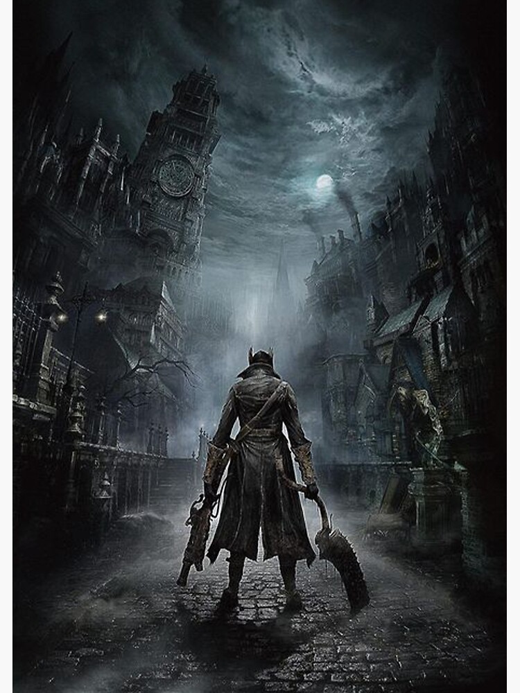 "Bloodborne" Poster for Sale by Upgamme | Redbubble