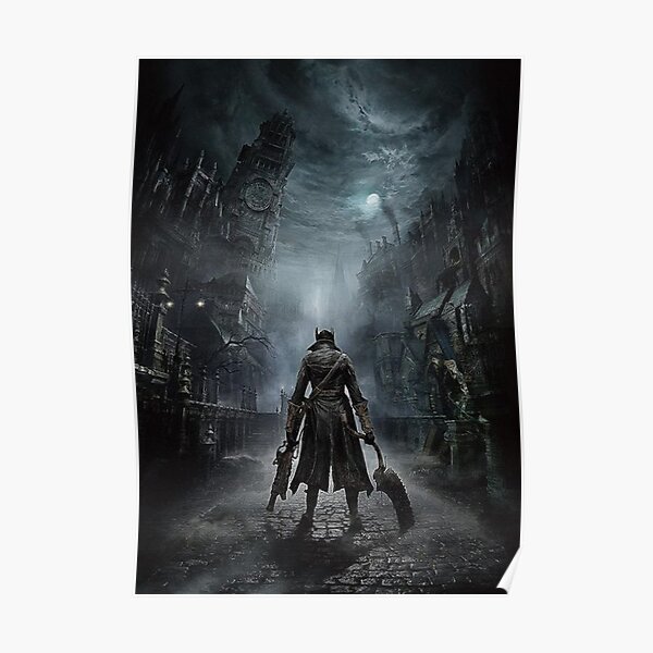 "Bloodborne" Poster for Sale by Upgamme | Redbubble