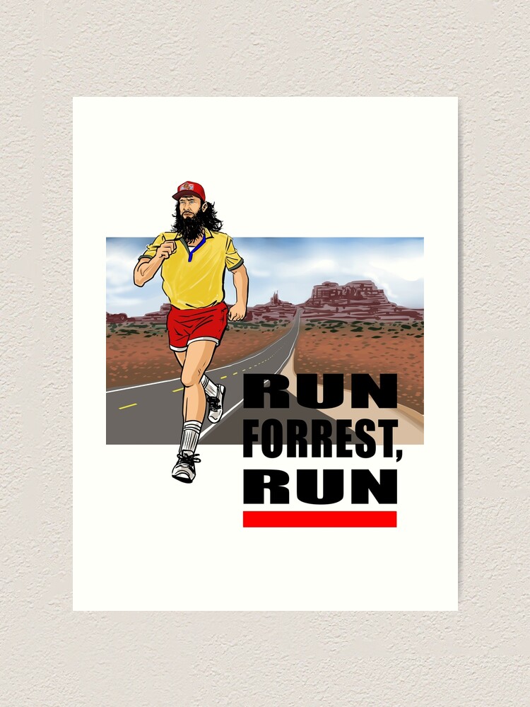"Run Forrest, run" Art Print for Sale by queirozestudio | Redbubble