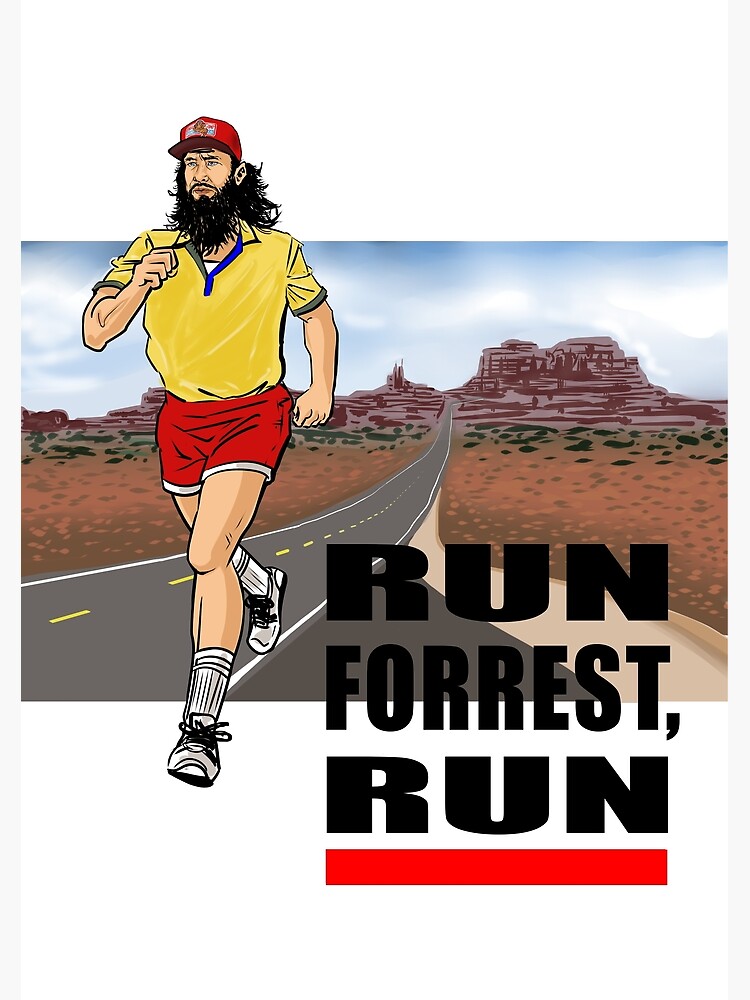 "Run Forrest, run" Art Print for Sale by queirozestudio | Redbubble