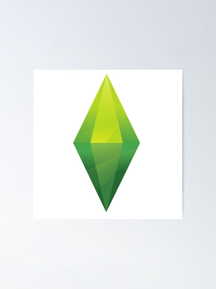 "The Plumbob sims !!" Poster for Sale by cadac1234 | Redbubble