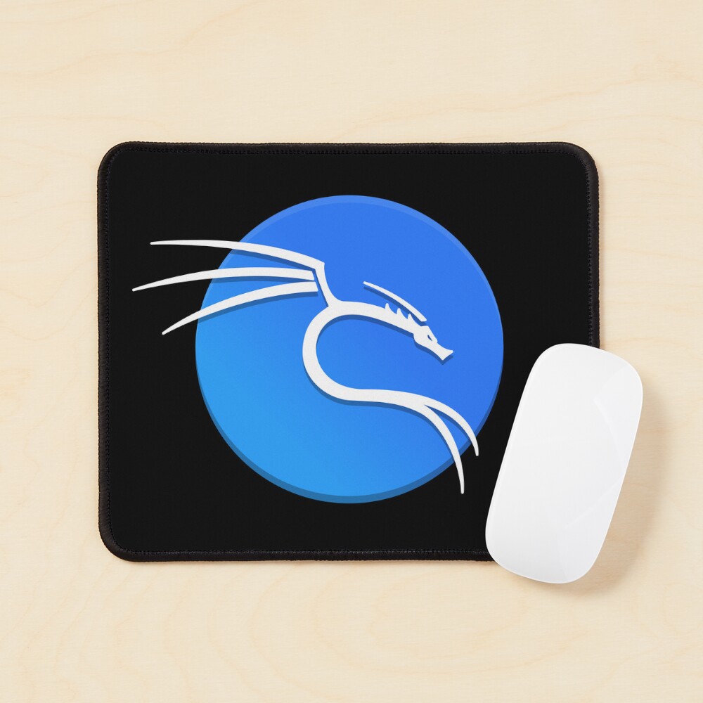 "Kali Linux Logo Blue White" Sticker for Sale by D3mon98 | Redbubble