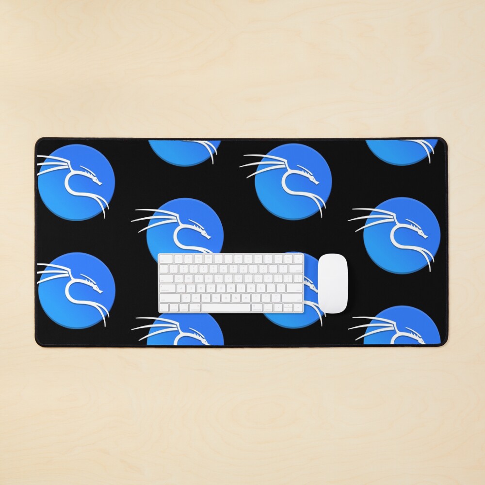 "Kali Linux Logo Blue White" Sticker for Sale by D3mon98 | Redbubble