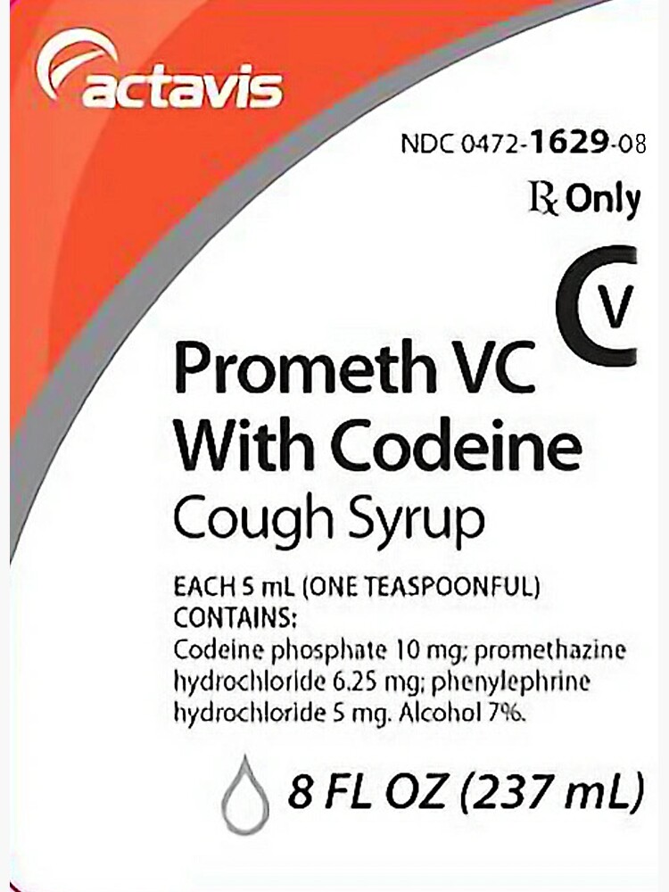 "Actavis Label Sticker" Sticker for Sale by MrMyagii | Redbubble