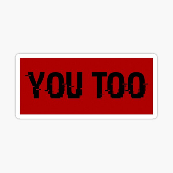 "Chase Atlantic You Too LYRICS " Sticker for Sale by tammythegiraffe ...
