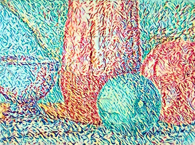 "Pointillism Still Life" by Stew Bradley | Redbubble