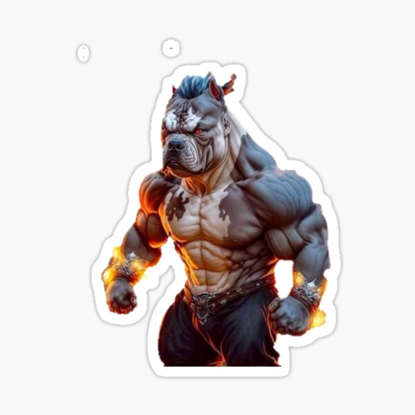 "Power bully" Sticker for Sale by Kennyvdk | Redbubble