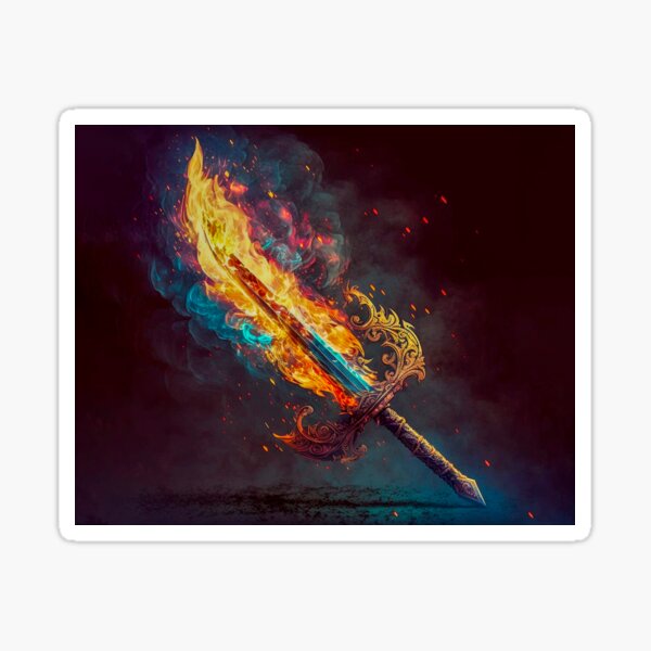 "Sword" Sticker for Sale by YourRequestShop | Redbubble