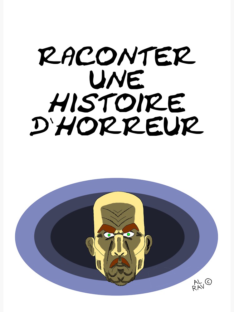 "Mr. Frustrated Mustached: raconter une histoire d`horreur (French ...