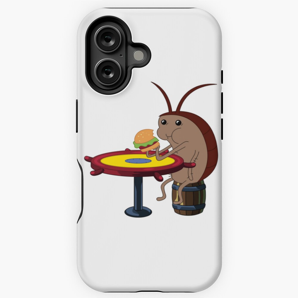 "Spongebob Cockroach Eating Meme" Sticker for Sale by emmmichelle | Redbubble