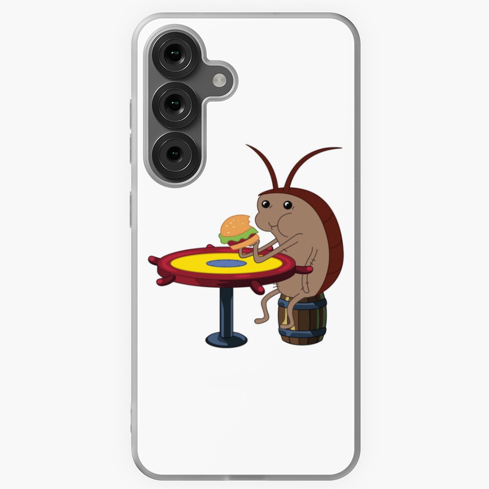 "Spongebob Cockroach Eating Meme" Sticker for Sale by emmmichelle ...