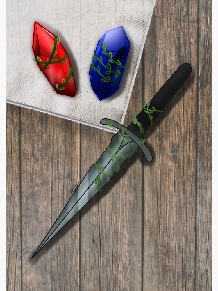 "Dnd dagger" Sticker for Sale by Candyiva | Redbubble