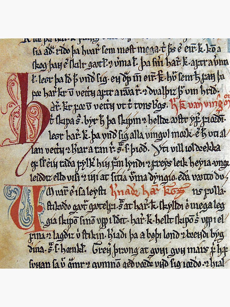 "Codex Frisianus" Sticker for Sale by Trieste02 | Redbubble