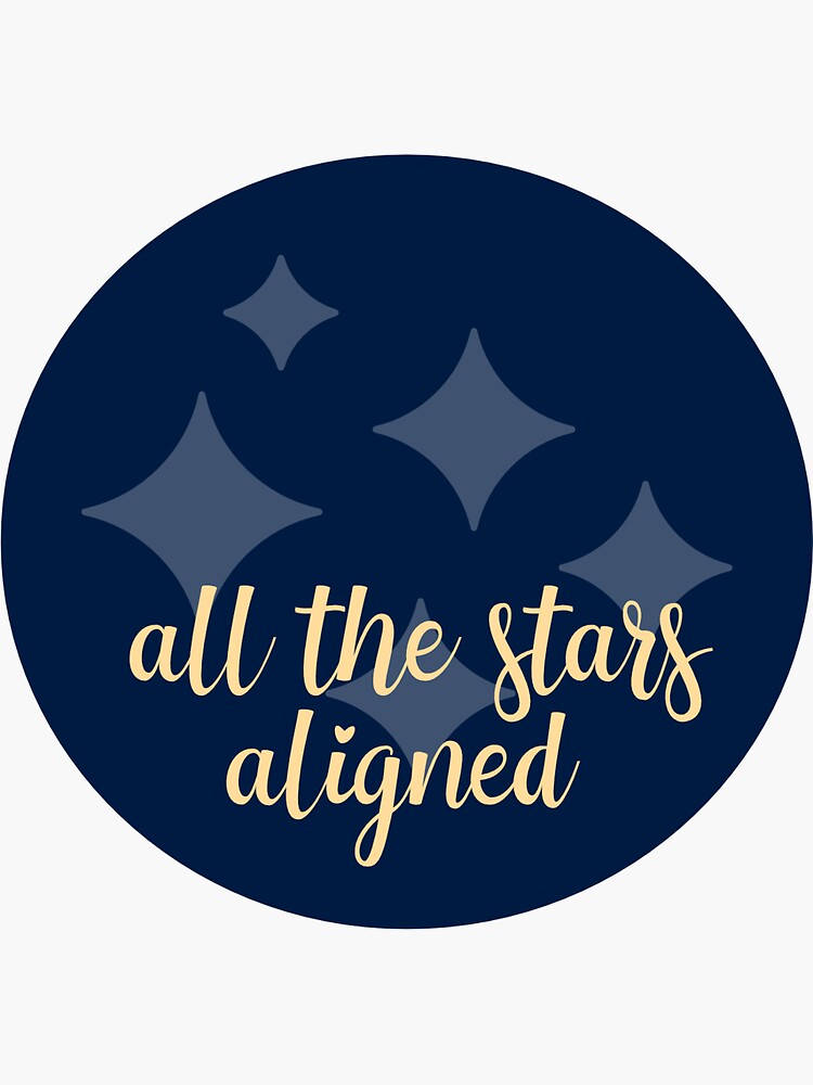 "All the stars aligned - Mastermind" Sticker for Sale by Mommit | Redbubble