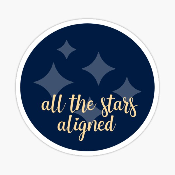 "All the stars aligned - Mastermind" Sticker for Sale by Mommit | Redbubble