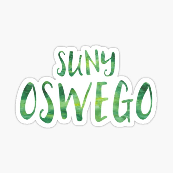 Suny Oswego Stickers | Redbubble