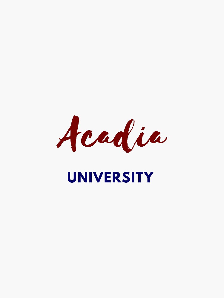 Acadia University Logo