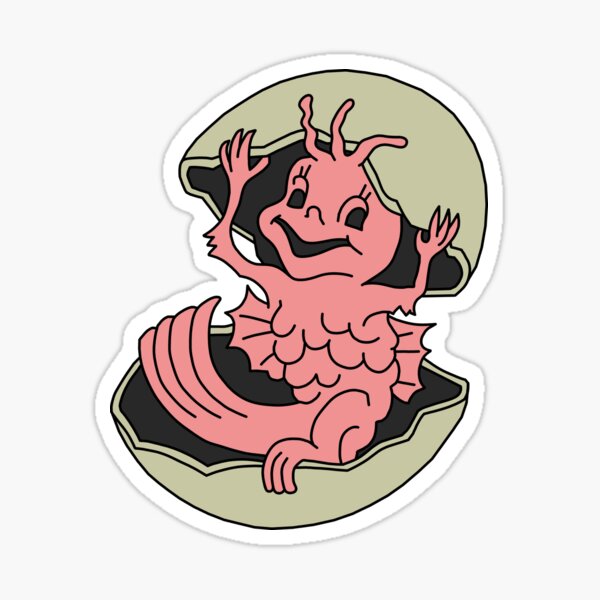 "Seamonkey Baby" Sticker for Sale by rottingpie | Redbubble