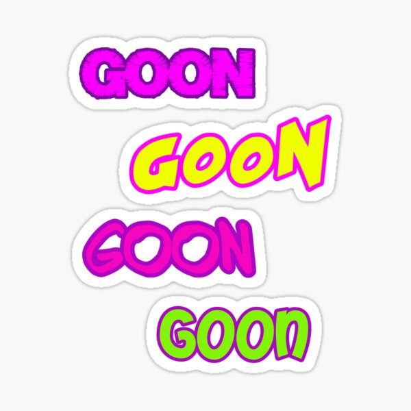 "ULTIMATE 4 PACK GOONER STICKERS" Sticker for Sale by ★ OSAKI Creations ...