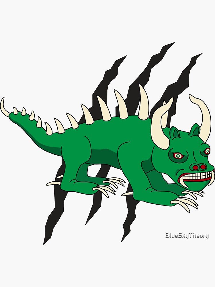 "HODAG Lone Beast Claws His Way to Victory - Black Scratch Mark ...