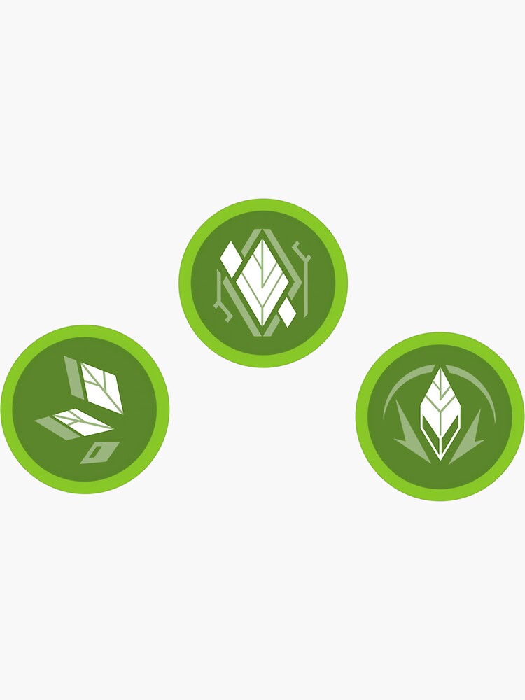 "Alhaitham Talent Icons" Sticker for Sale by crvptidnx | Redbubble