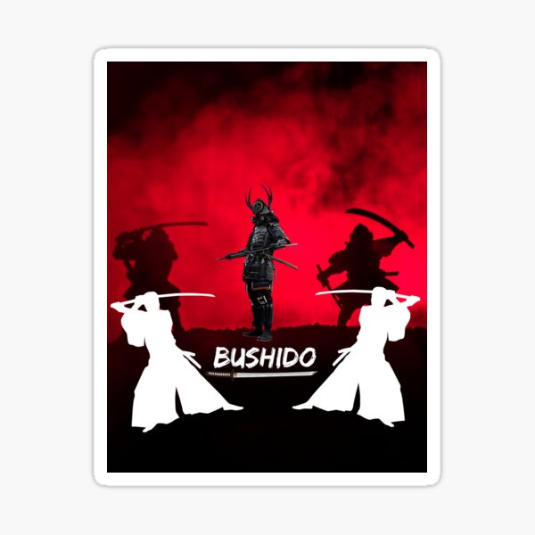 "BUSHIDO " Sticker for Sale by builditdefendit | Redbubble
