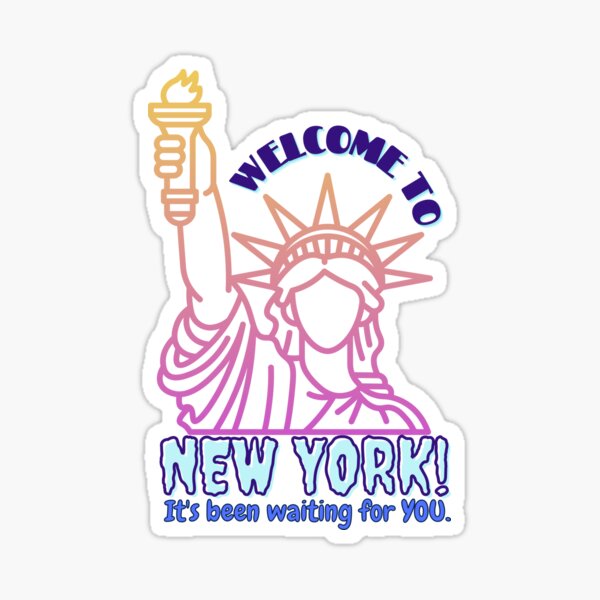 "Taylor Swift 1989 Welcome to New York" Sticker for Sale by KKstore02 ...
