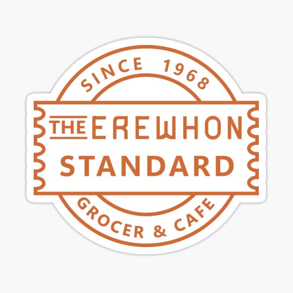 "Erewhon grocer & cafe" Sticker for Sale by Efka19 | Redbubble