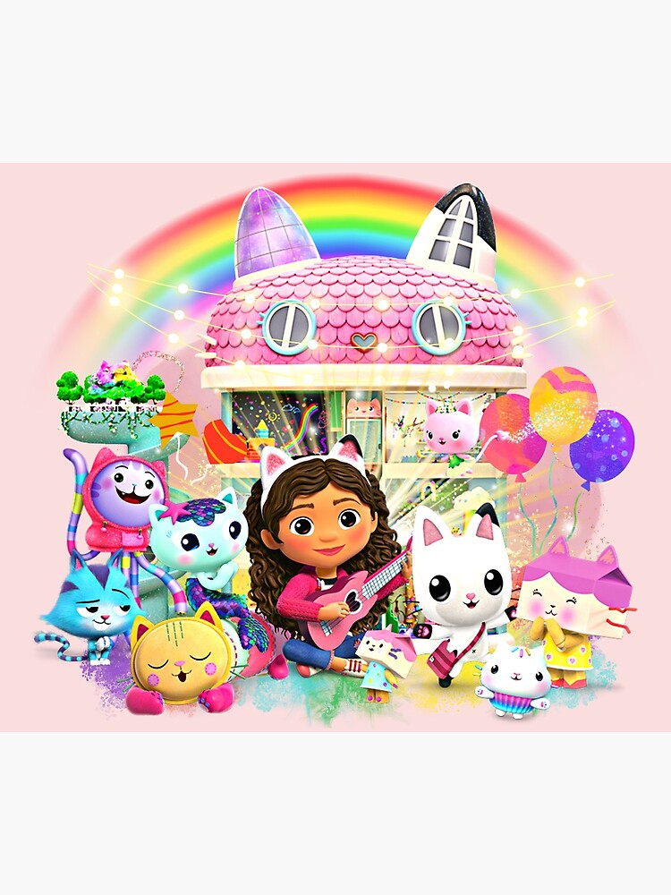 "Gabby DollHouse" Poster for Sale by GodoDesign | Redbubble