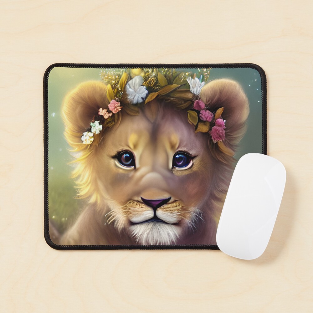 "Cute Baby Lion Cub Graphic" Poster for Sale by Trace1234 | Redbubble