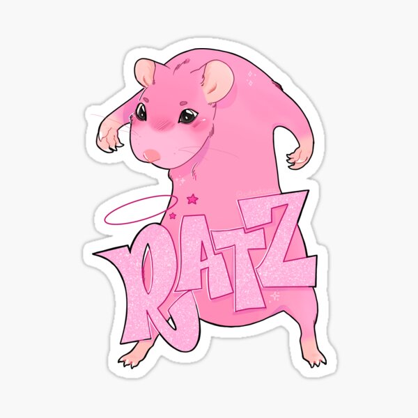 "ratz" Sticker for Sale by CutestCure | Redbubble