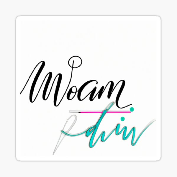 "Adapting Calligraphy for the Modern World"" Sticker for Sale by ...