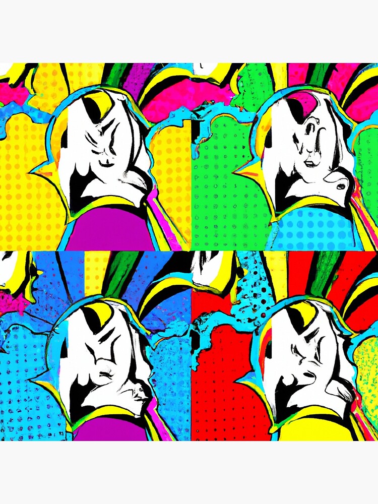 ""Pop Art Patterns: Bold, Colorful, and Iconic"" Poster for Sale by ...