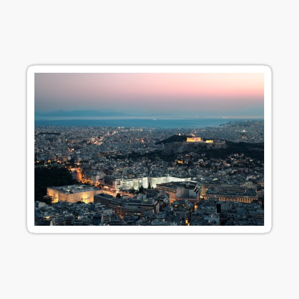 "Acropolis, Athens, Greece" Sticker for Sale by planinas | Redbubble