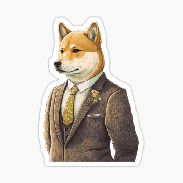 "Doge Director " Sticker for Sale by Christolamber | Redbubble